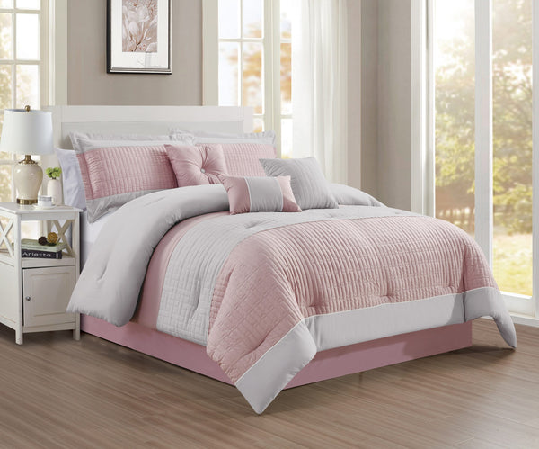 Arissa 7-piece Comforter set – Mega Bedding Outlet