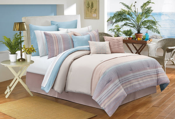 Ripple Red 7-piece Comforter Set – Mega Bedding Outlet